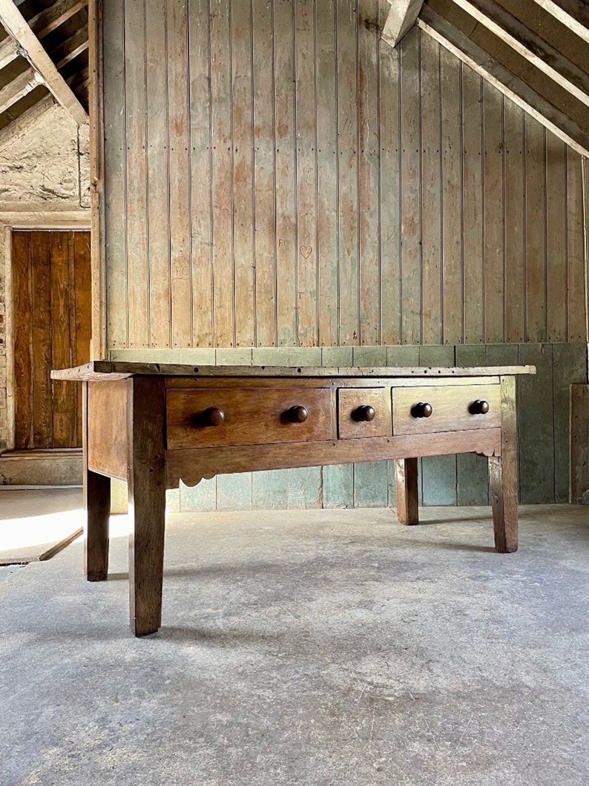 C19th Pembrokeshire Dairy Table – Nook Antiques